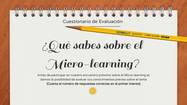 QUIZ Micro-learning | Genially