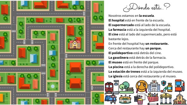 La ciudad - vocabulario