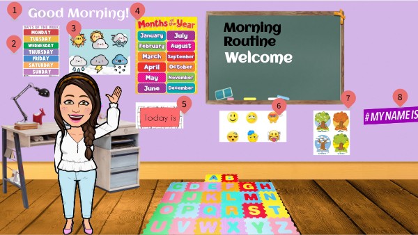 Morning routine | Genially