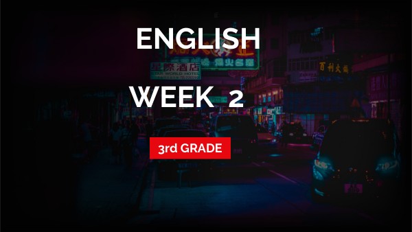 3rd SEC - week 2 | Genially