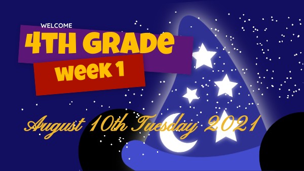 4th grade - 1 week | Genially