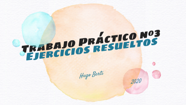 Trabajo Práctico nº3 | Genially