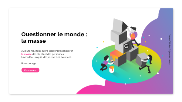 QLM 2: la masse | Genially