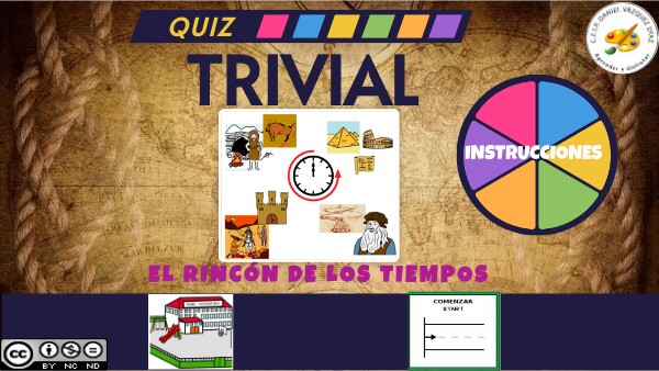 TRIVIAL 5 AÑOS A "EL RINCÓN DE LOS TIEMPOS" | Genially