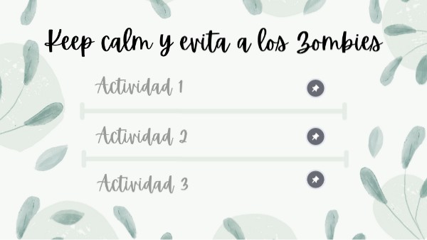 Keep Cientificos Calm (Bachillerato).