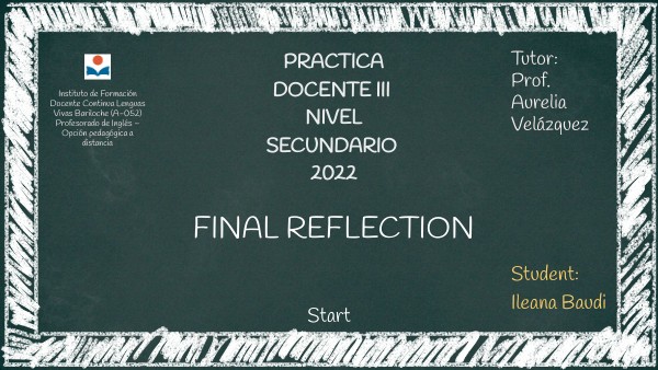 FINAL REFLECTION PRESENTATION