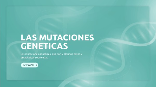 Mutaciones Geneticas | Genially