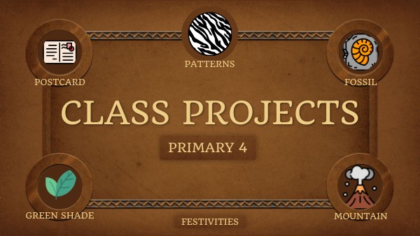 PRIMARY 4 PROJECTS