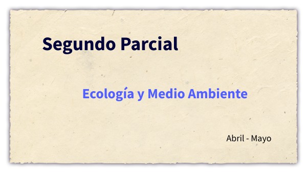 PRESENTACIÓN SEGUNDO PARCIAL | Genially