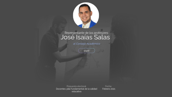 Propuesta electoral José Isaías Salas