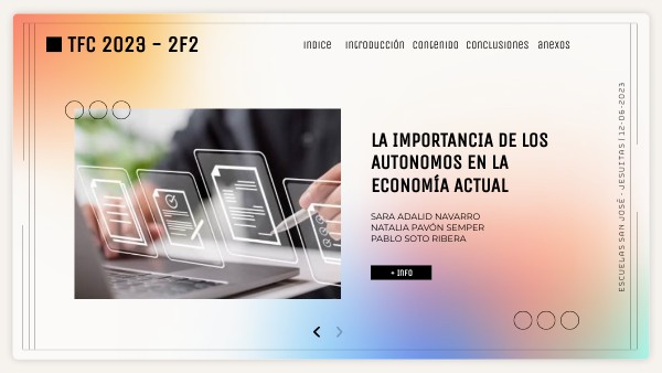 TFC (genially) - SARA ADALID, NATALIA PAVON Y PABLO SOTO