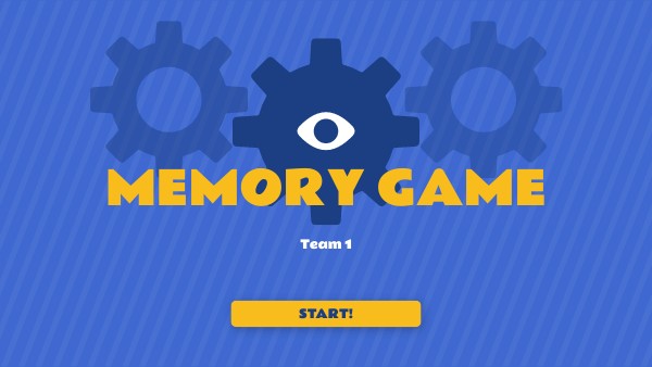 MEMORY GAME | Genially