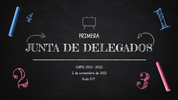 1 junta delegados | Genially