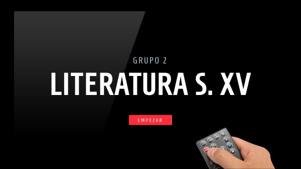 PRESENTACIÓN SIGLO XV | Genially