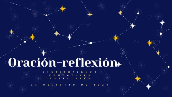 Oración-reflexión jueves 15 de junio | Genially