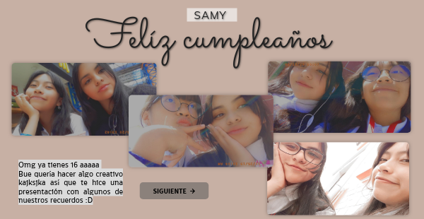 cumple Samy aaaaaaaaa | Genially