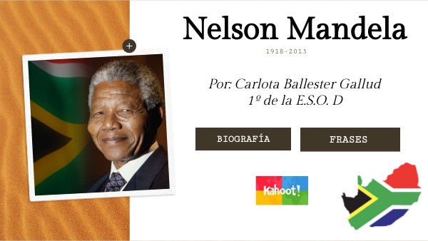 NELSON MANDELA | Genially