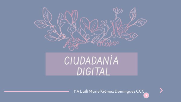 PRESENTACIÓN CIUDADANÍA DIGITAL | Genially