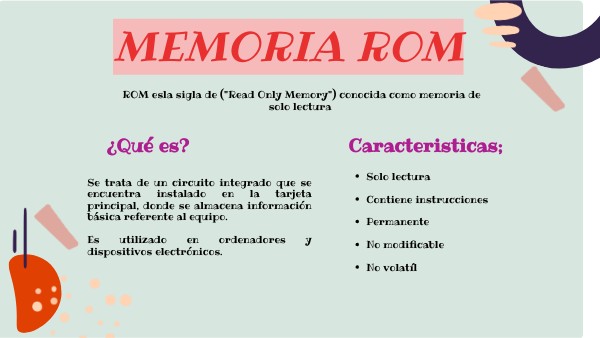 LA MEMORIA ROM | Genially