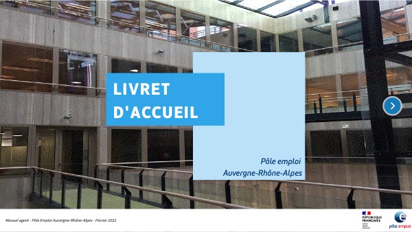 Version de secours - Livret d'accueil PE ARA | Genially