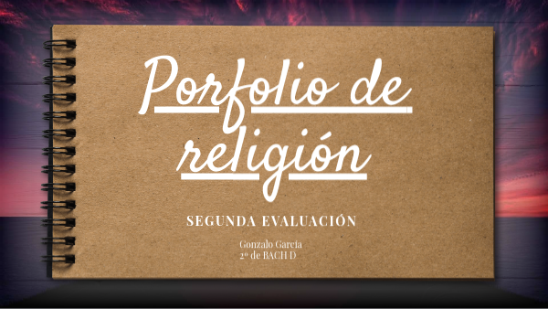 Porfolio reli | Genially