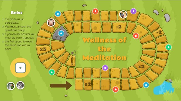 Meditation game | Genially
