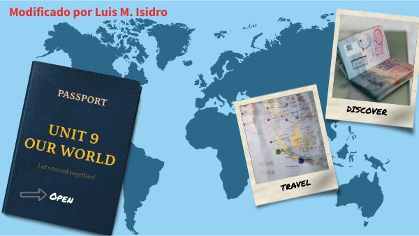 Passport and flags game | Genially
