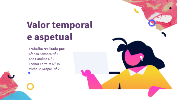 Valor temporal e aspetual | Genially