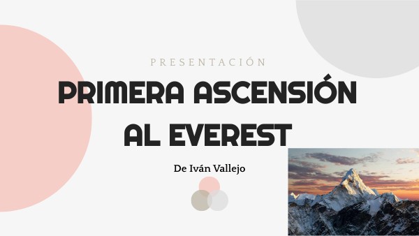 La ascensión al Monte Everest - Por Iván Vallejo