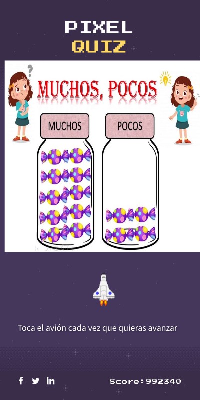 QUIZ PIXEL NAVE ESPACIAL