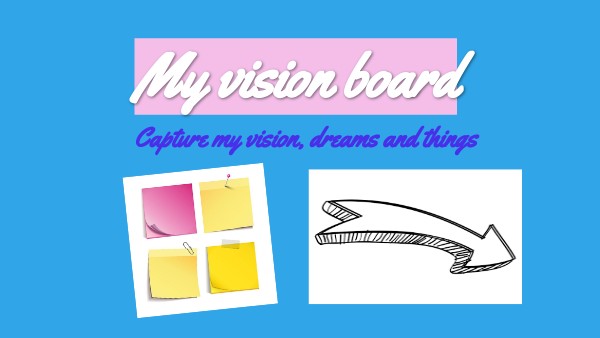 My vision board