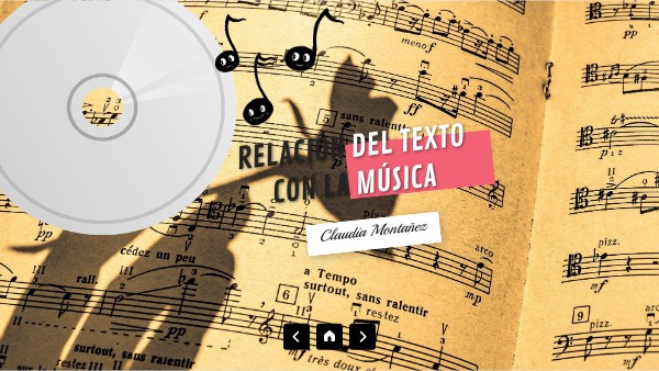 Relacion entre el texto y la música