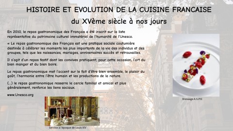 HISTOIRE ET EVOLUTION DE LA CUISINE FRANCAISE DE 1900 à NOS JOURS 2020 ...