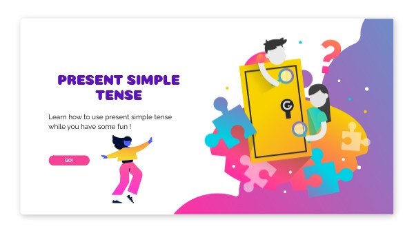 PRESENT SIMPLE TENSE | Genially