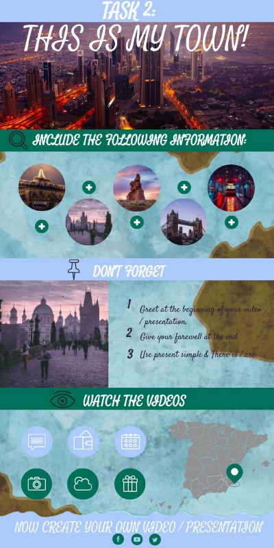 TASK 2: THIS IS MY TOWN! | Genially