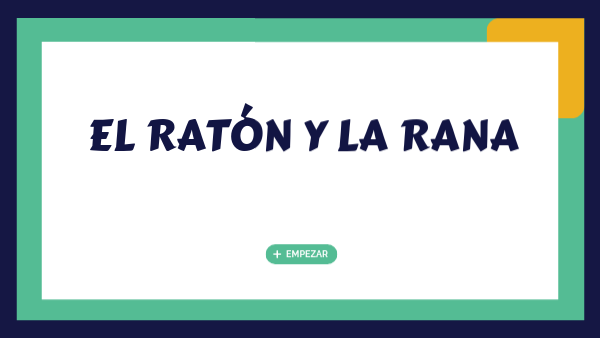 "LA RANA, EL RATÓN Y EL MILANO"