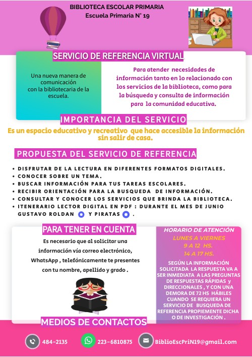 Servicio de referencia virtual | Genially