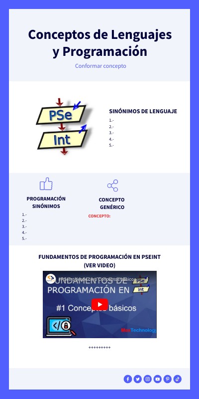 CONCEPTO DE LENGUAJES DE PROGRAMACIÓN