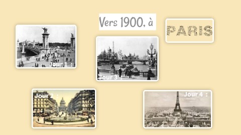 Vers 1900 à Paris | Genially