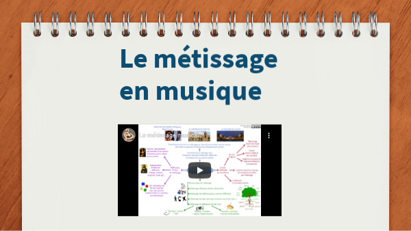 Le métissage en musique | Genially