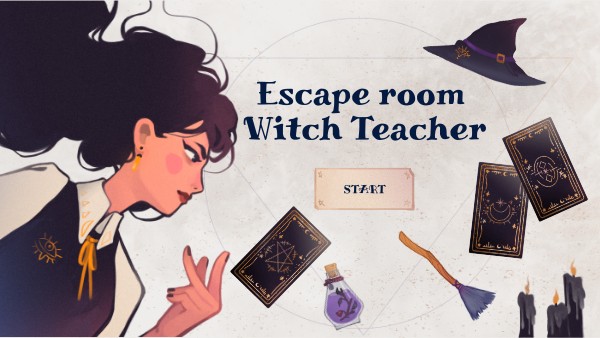 WITCH TEACHER ESCAPE ROOM | Genially