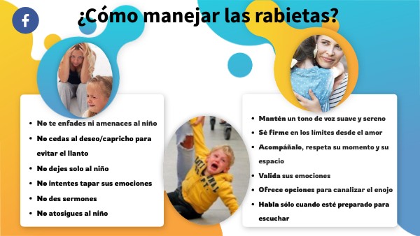 ¿Cómo manejar las rabietas?