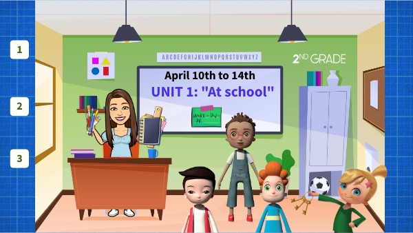 2nd grade/April 10th to 14th | Genially