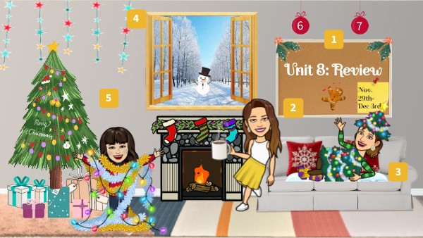 5th grades Class 1, 2&3 Nov. 29th to Dec 3rd | Genially