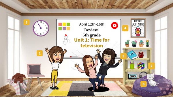 Class 2 and 3 (5th grade) 19-13 April | Genially