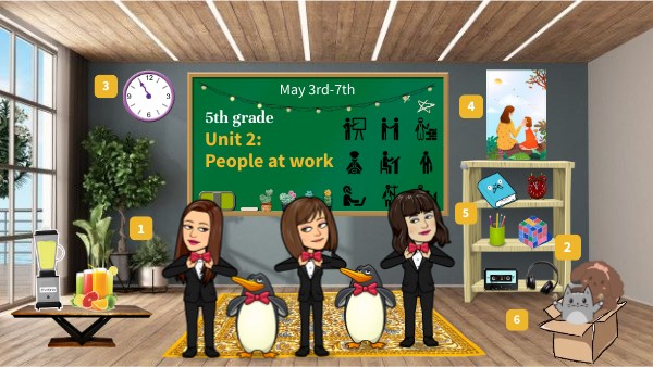 Class 2 and 3, 5th grade (3-7 May)
