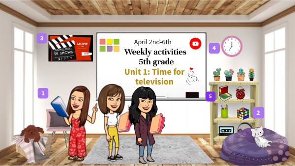 virtual classroom 1 (5th grade) | Genially