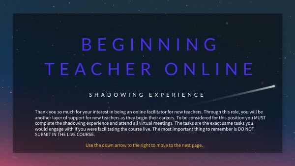 2023 BT Shadowing Experience | Genially