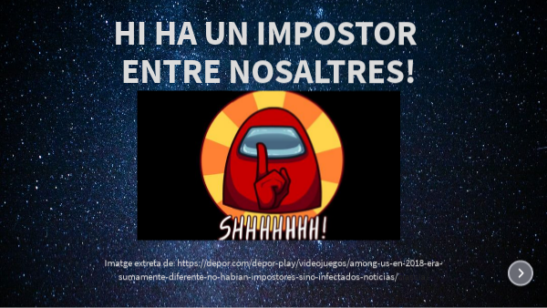 Escape Among us VALENCIÀ | Genially