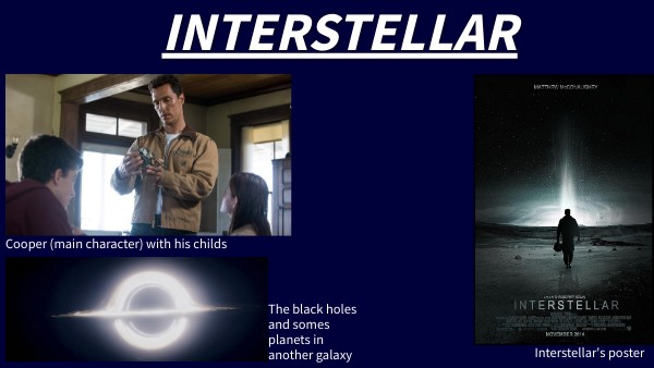 Cultural Diary Interstellar Amandine